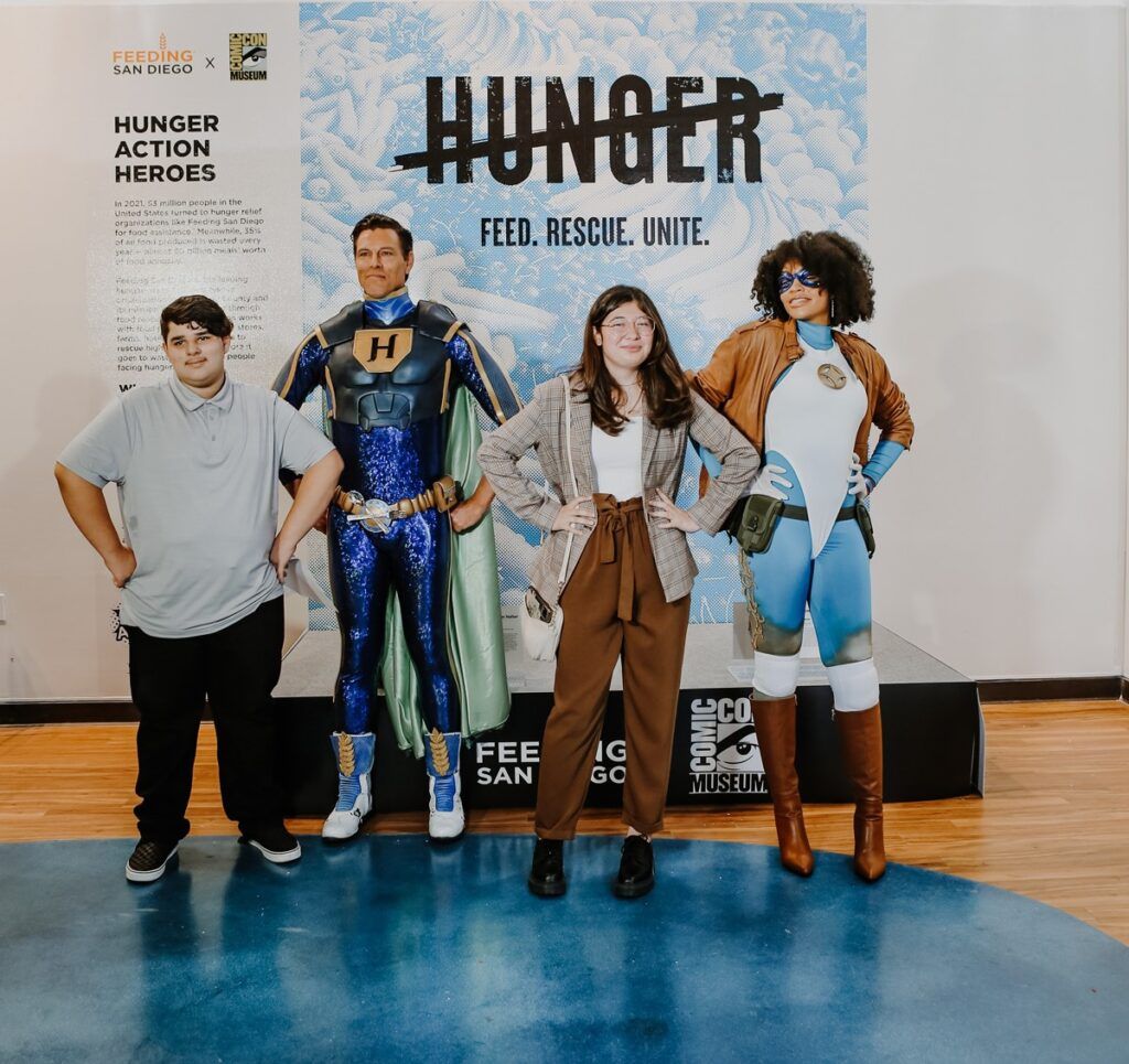 Students join powers to create hunger fighting superheroes | The East ...